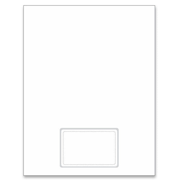 Integrated Card, 7 mil polyester, Duplex Printable, 1 Card on bottom ...