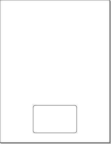 Letter Size Integrated Form with 1 Card (Box of 500) - Apple Forms