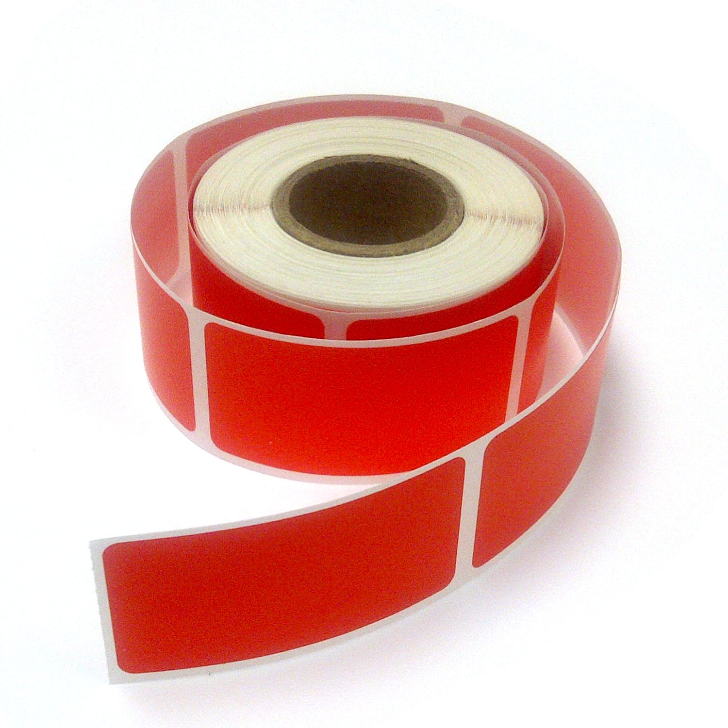 3" X 5" Rectangle Inventory Color Coding Labels 500 Per Roll on a 3" C ...