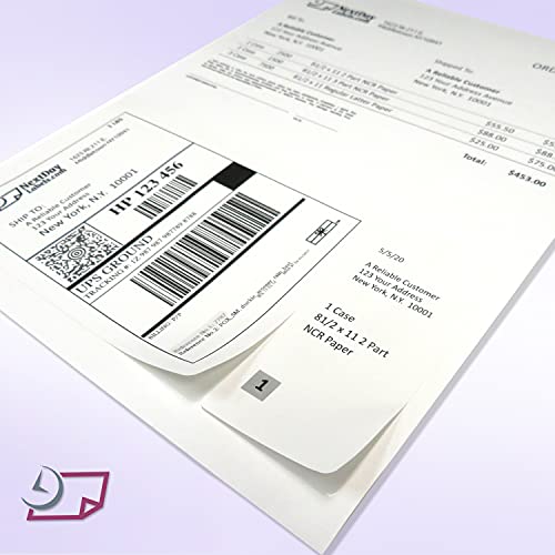 Integrated Laser Form with Label Combination (6x4" & 2x4" - on Bottom ...