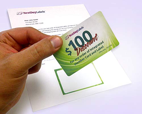 Letter Size Integrated Form with 1 Card (Box of 500) - Apple Forms