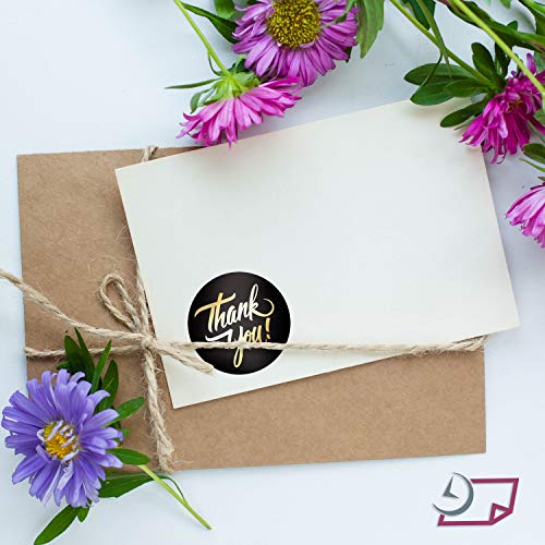 Next Day Labels 500 Thank You Stickers / for Company Promotional Items ...